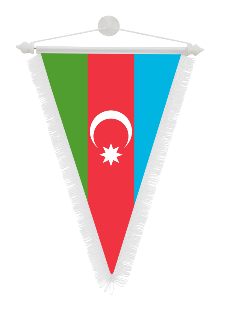 Triangular Fringed Flag - Trend Bayrak