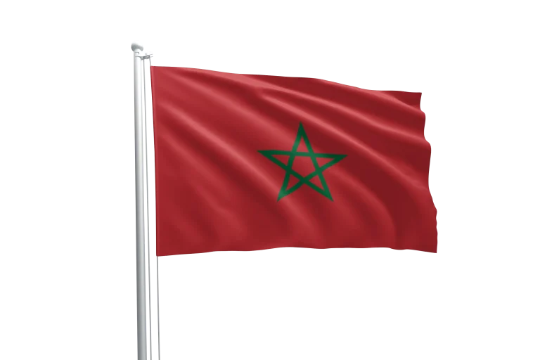 Flag of Morocco - Trend Bayrak